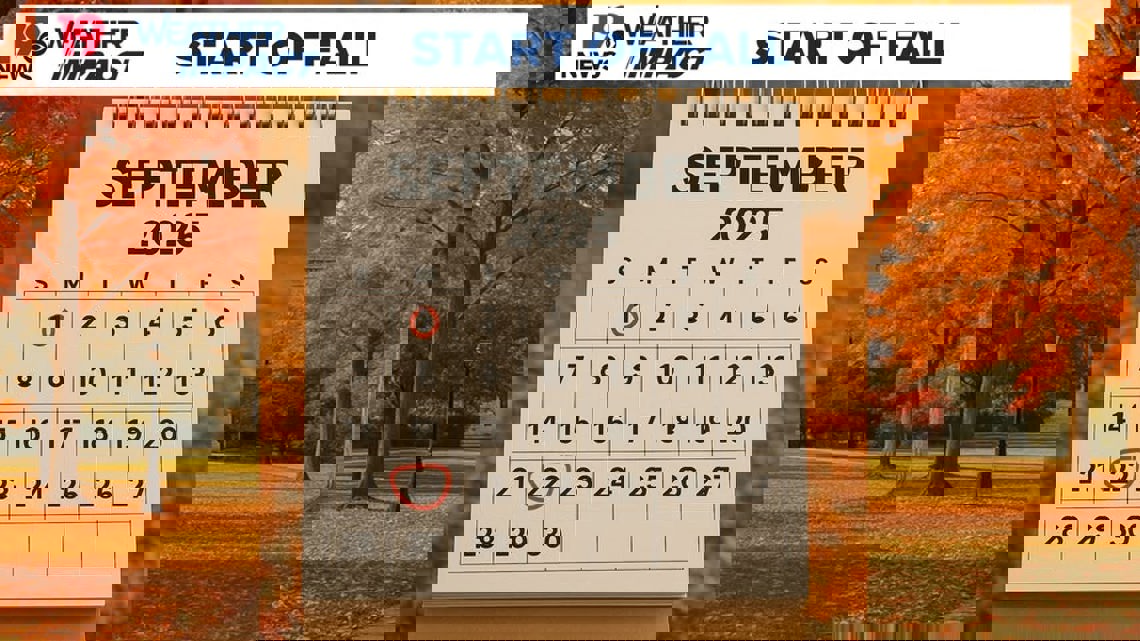 Meteorological fall begins Sept. 1, astronomical fall starts later in ...