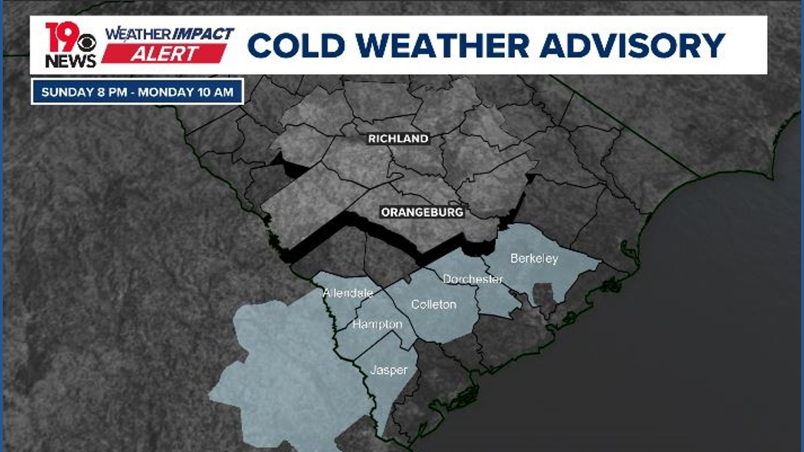 Weather Impact Alert: Very cold Tuesday morning, but a warm-up ahead ...