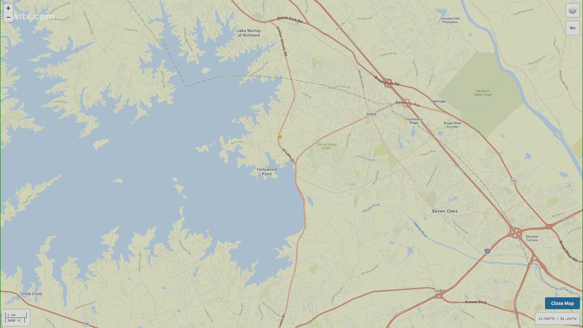 Earthquake rattles Lake Murray and surrounding areas of Irmo, Lexington ...