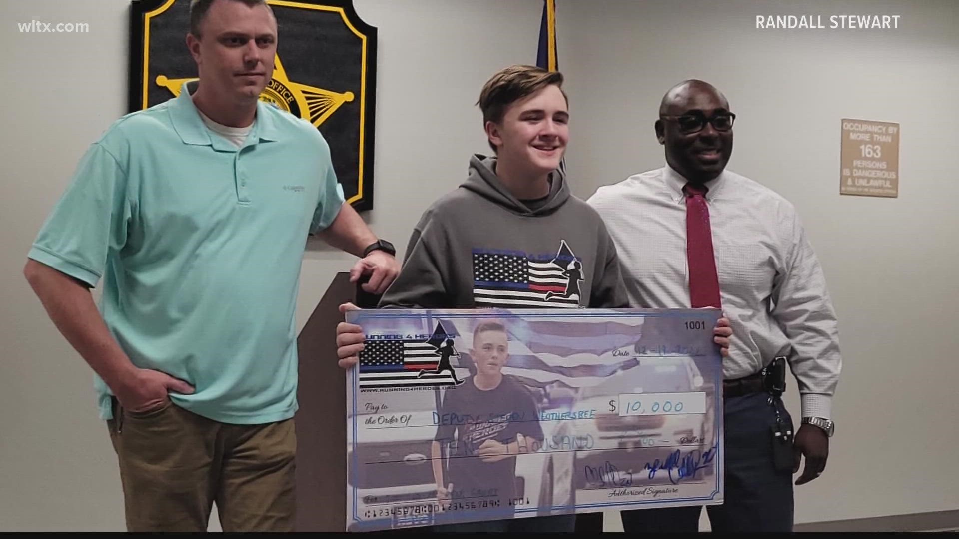 Blake Weatheresbee, Sumter deputy who was shot, receives grant | wltx.com