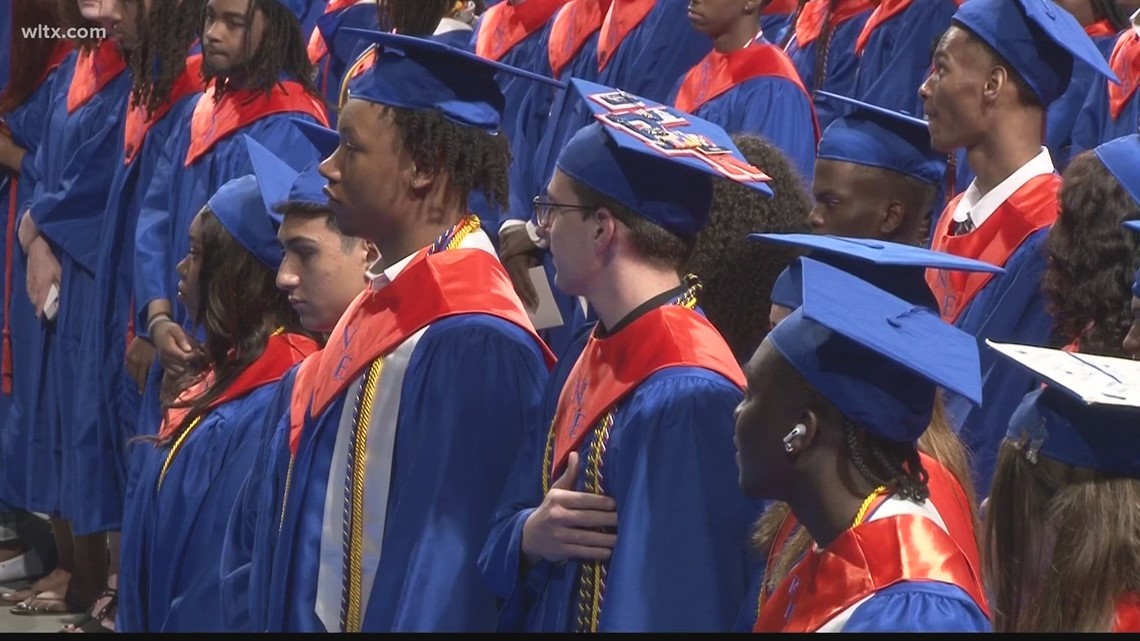 Richland Northeast, Blythewood High School seniors graduate | wltx.com