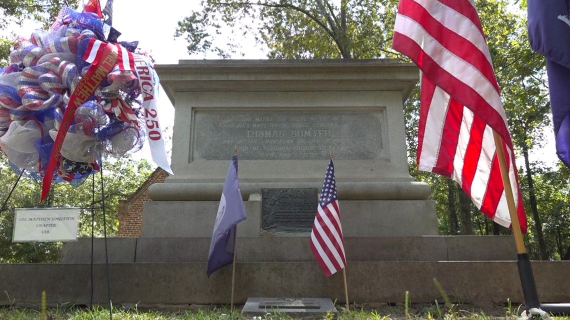 Residents celebrating General Thomas Sumter's 289th birthday | wltx.com