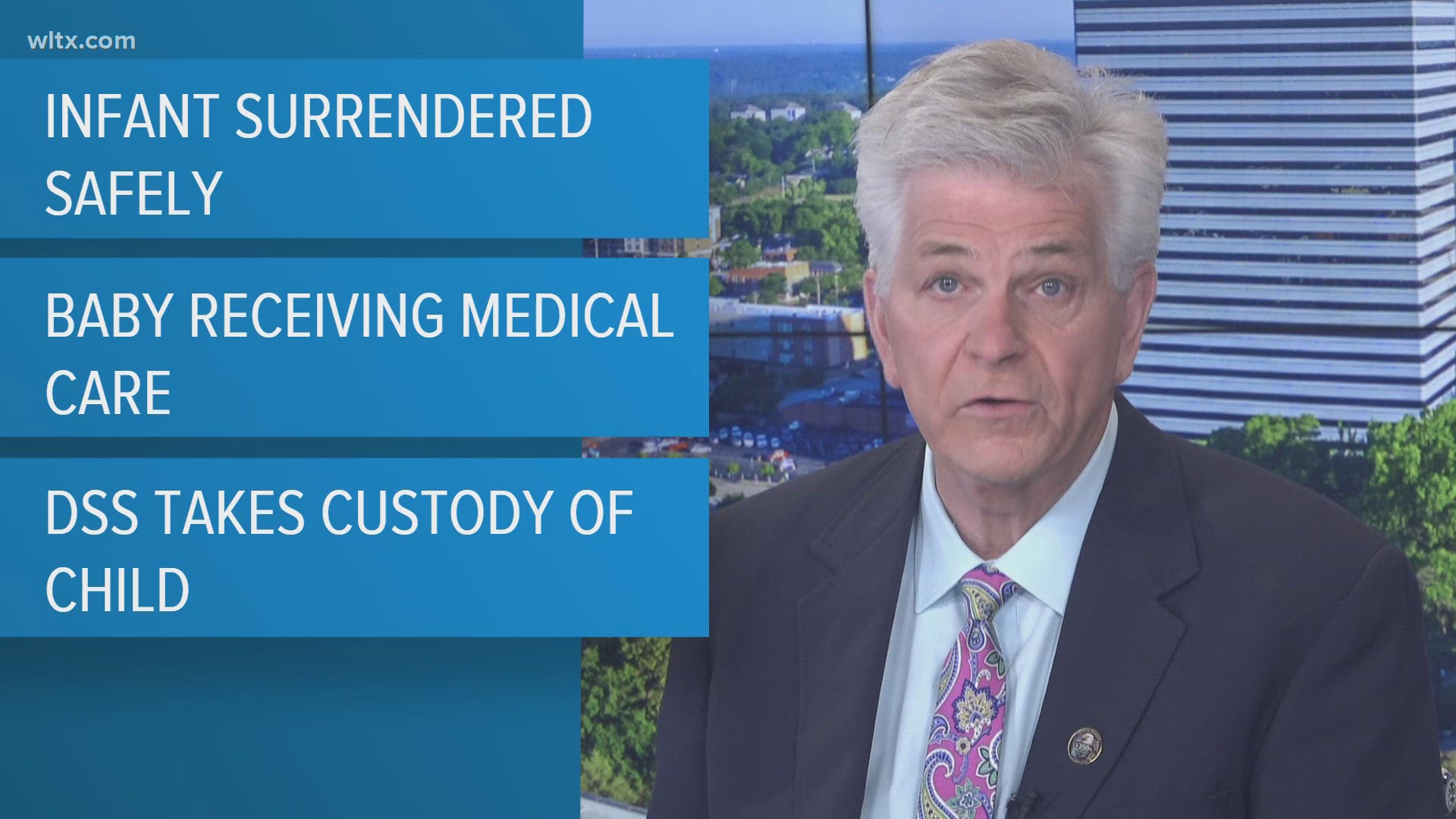 Infant safely surrendered at Prisma Health hospital | wltx.com