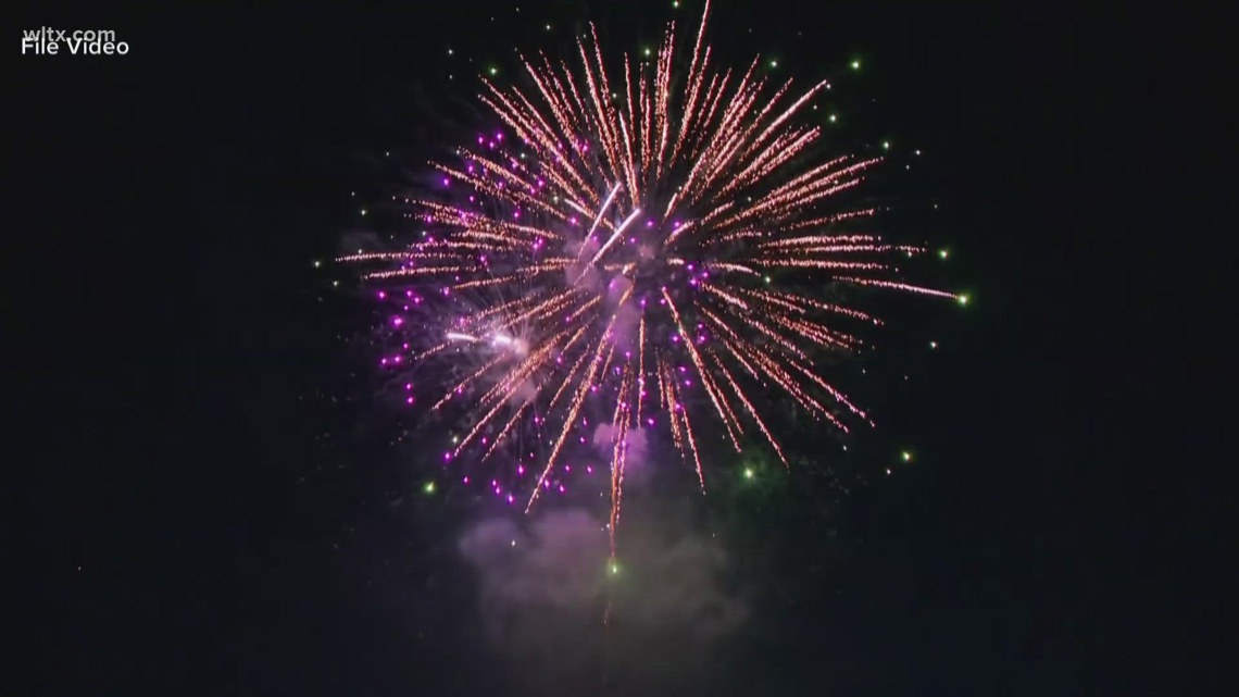 Behind-the-scene look at the setup of the Capital City Fireworks show ...