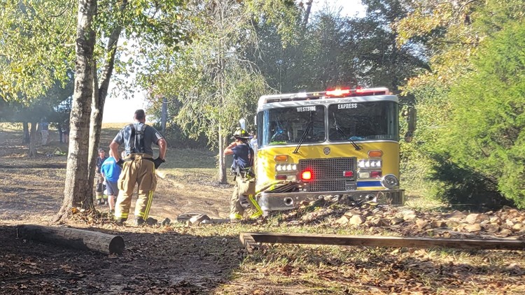 Richburg Fire-Rescue firefighter hit by runaway tractor | wltx.com