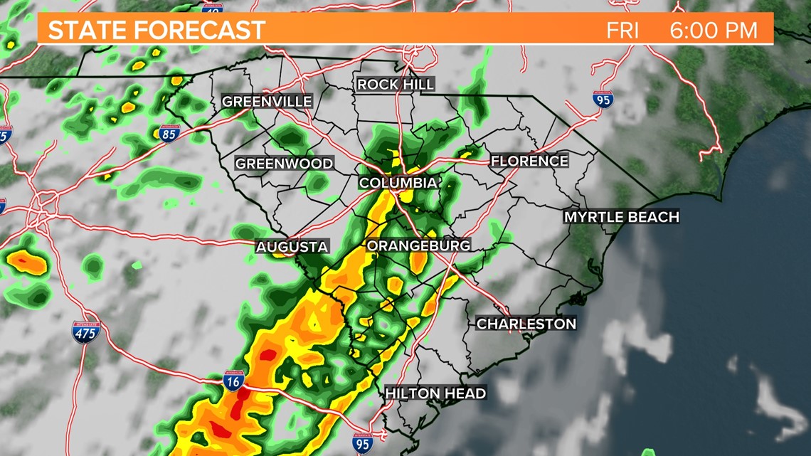 Sunshine Returns Today | wltx.com