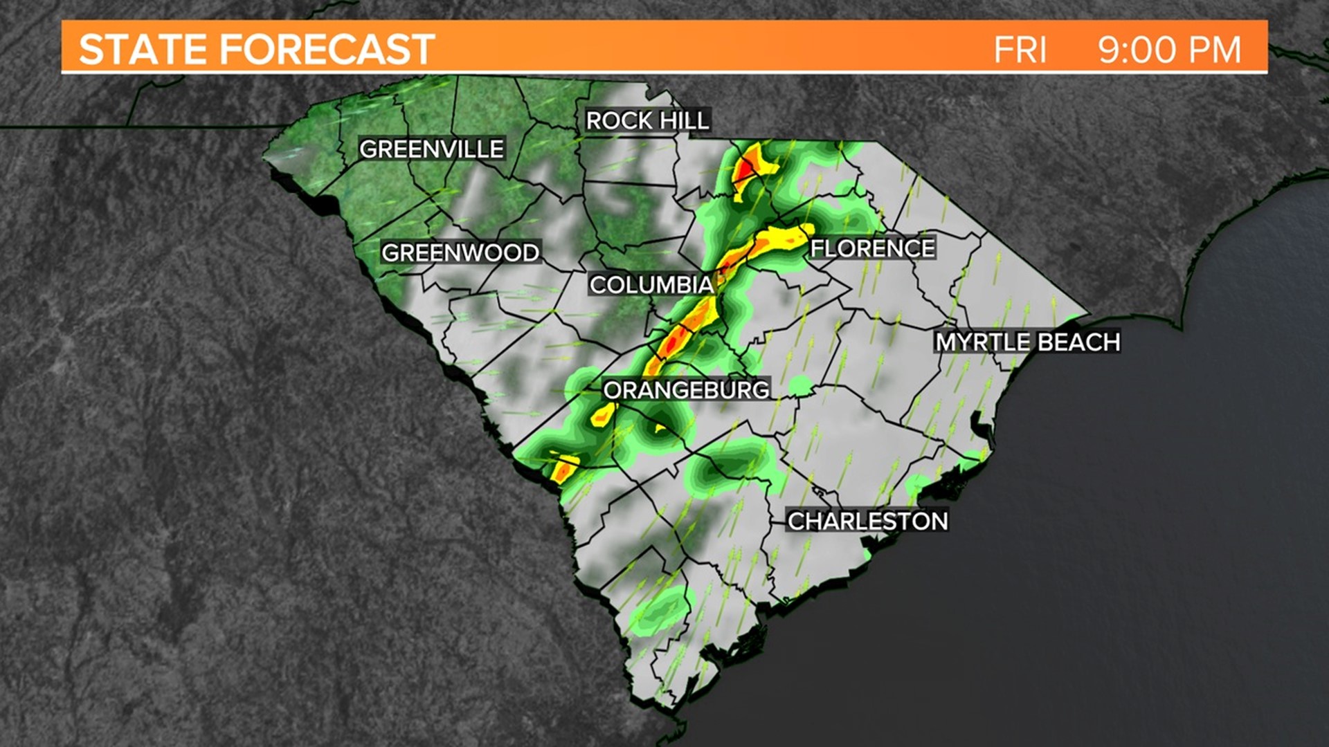 More severe weather possible for South Carolina Friday afternoon | wltx.com
