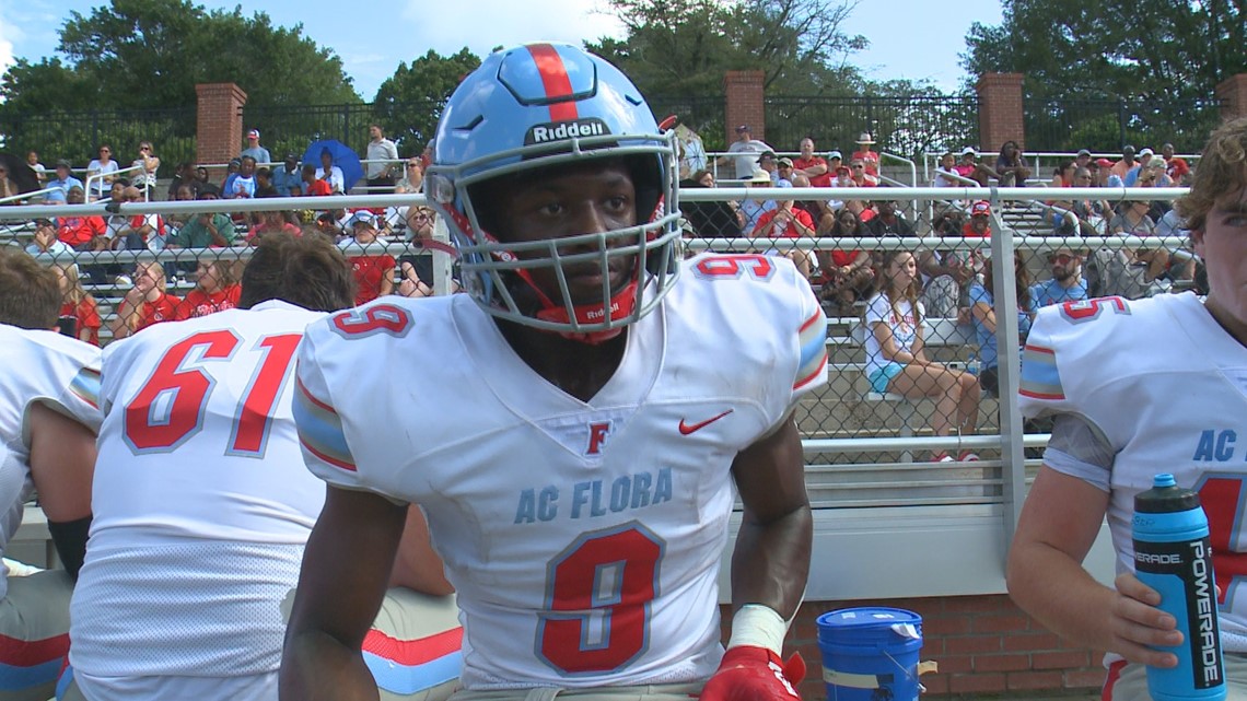 A.C. Flora improves to 2-0 with 57-7 win over Dreher | wltx.com