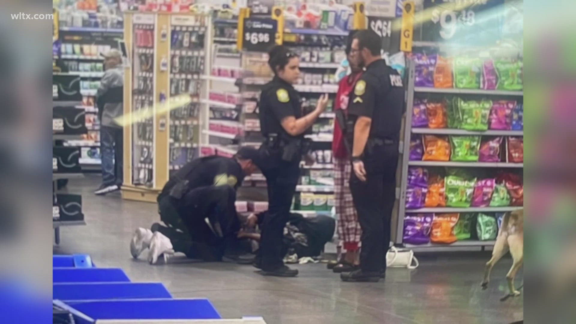 Columbia police arrest shooting suspect after chase inside Walmart ...
