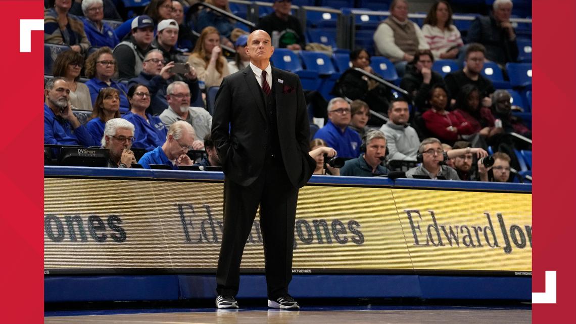 Former South Carolina head basketball coach Frank Martin receives two ...