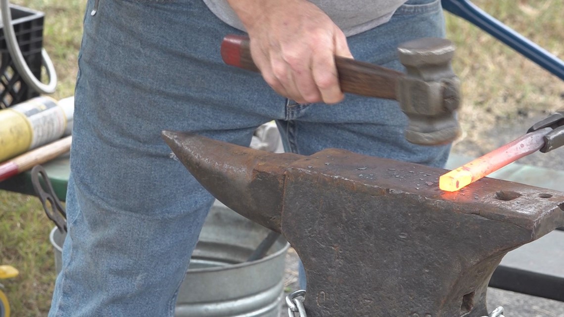 Blacksmiths' work on display at the South Carolina State fair | wltx.com