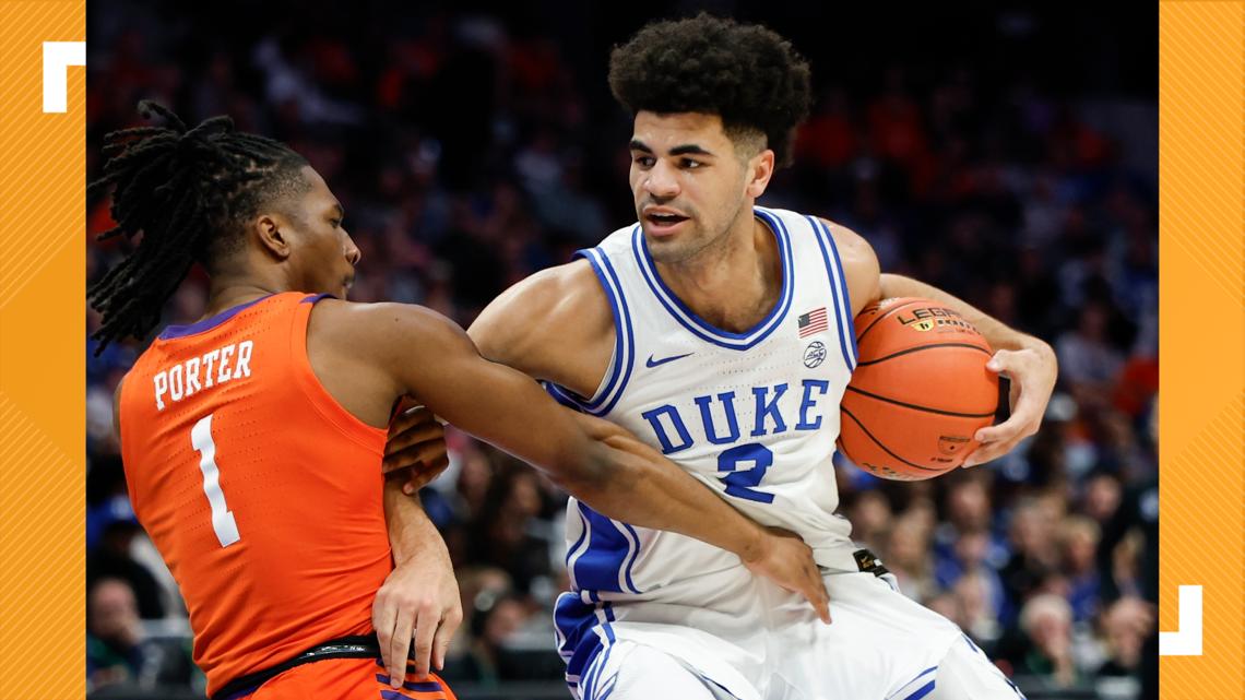 No. 1 Duke uses strong 1st half to beat Clemson 73-61 and return to ACC ...