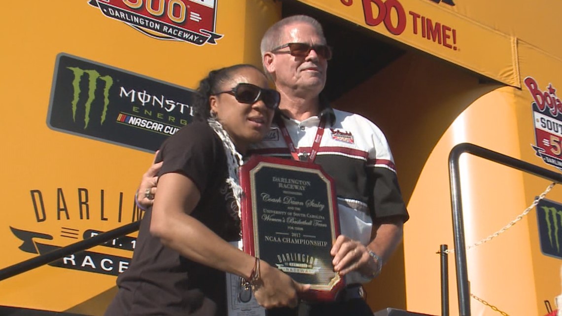 UofSC's Staley named honorary pace car driver at Darlington | wltx.com