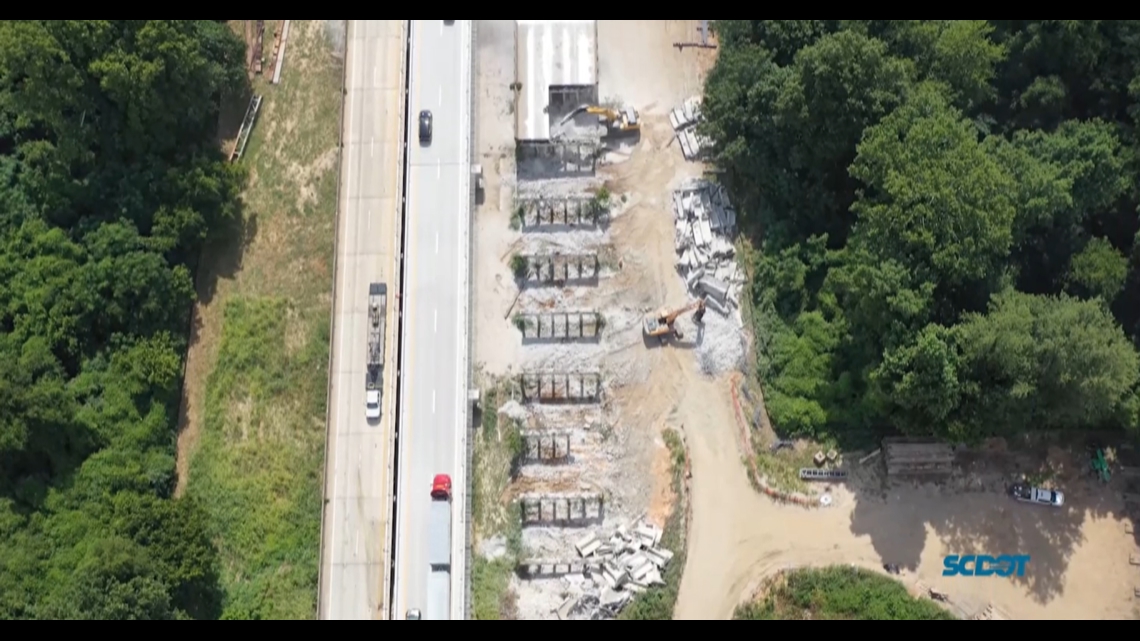 Camden I-20 bridge project update at Wateree brings traffic relief ...