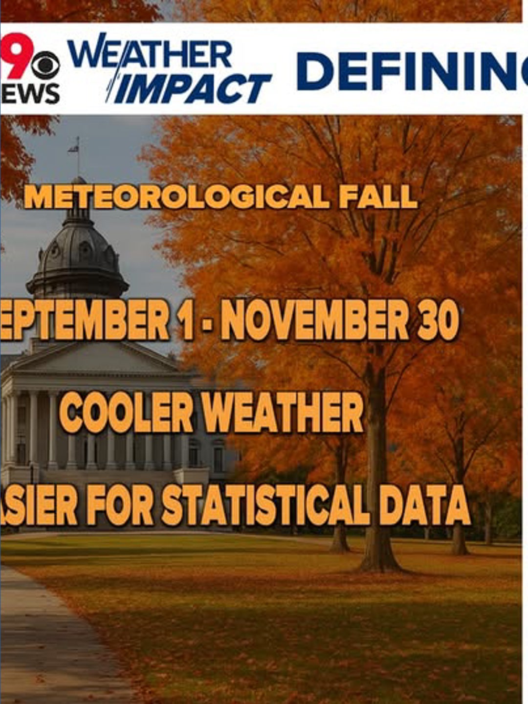 Meteorological fall begins Sept. 1, astronomical fall starts later in ...