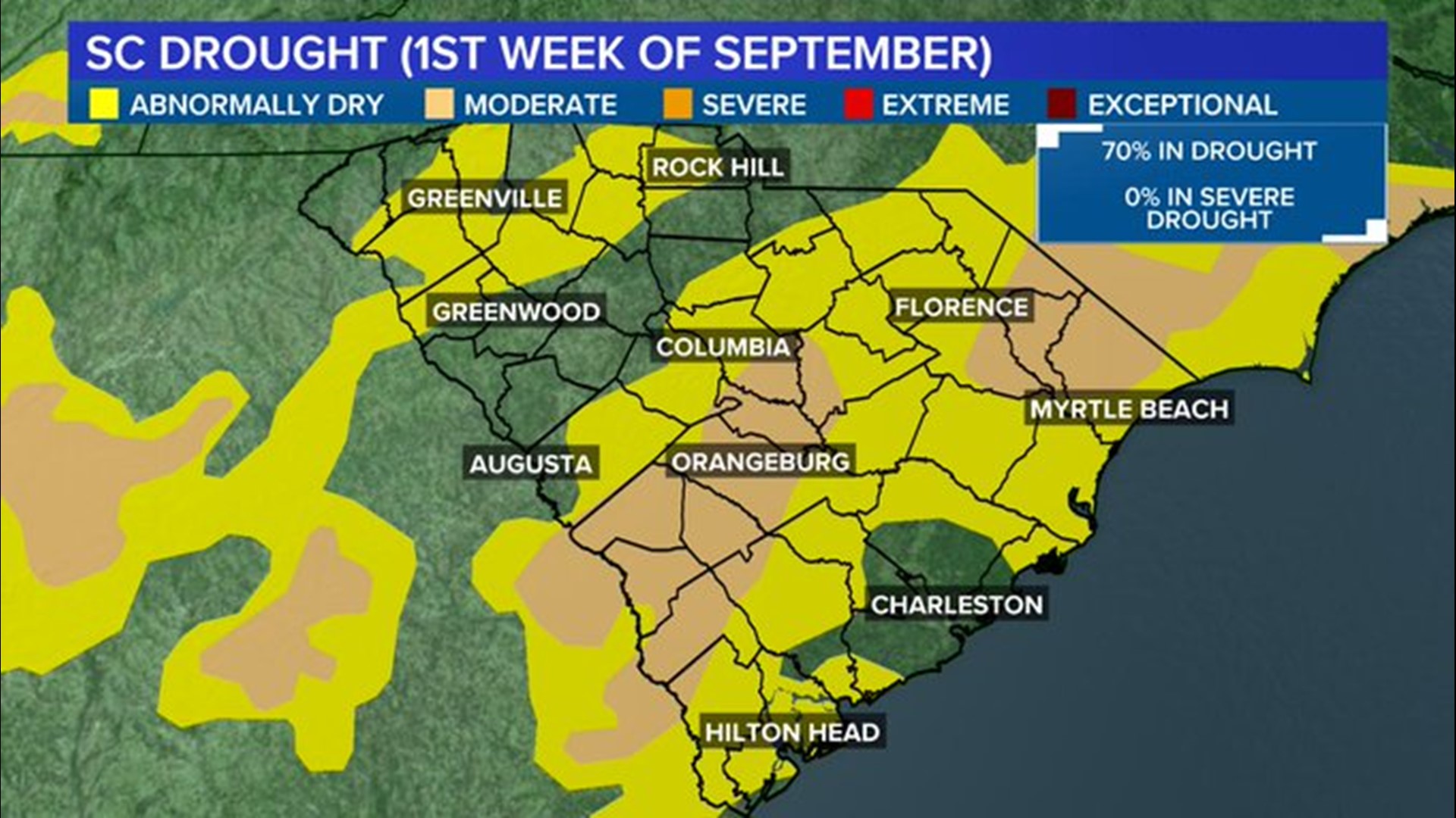 South Carolina's drought is becoming more widespread | wltx.com