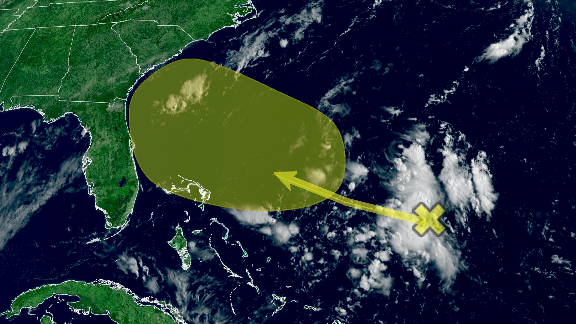 Hurricane Center tracking 2 weather systems areas in Atlantic | wltx.com