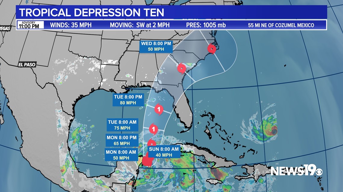 Hurricane could threaten Florida and Southeast this week | wltx.com