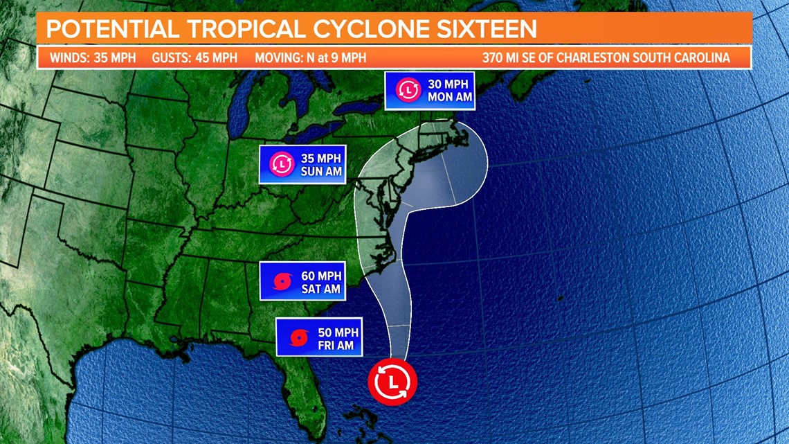 Coastal storm expected to bring wind, rain to South Carolina | wltx.com