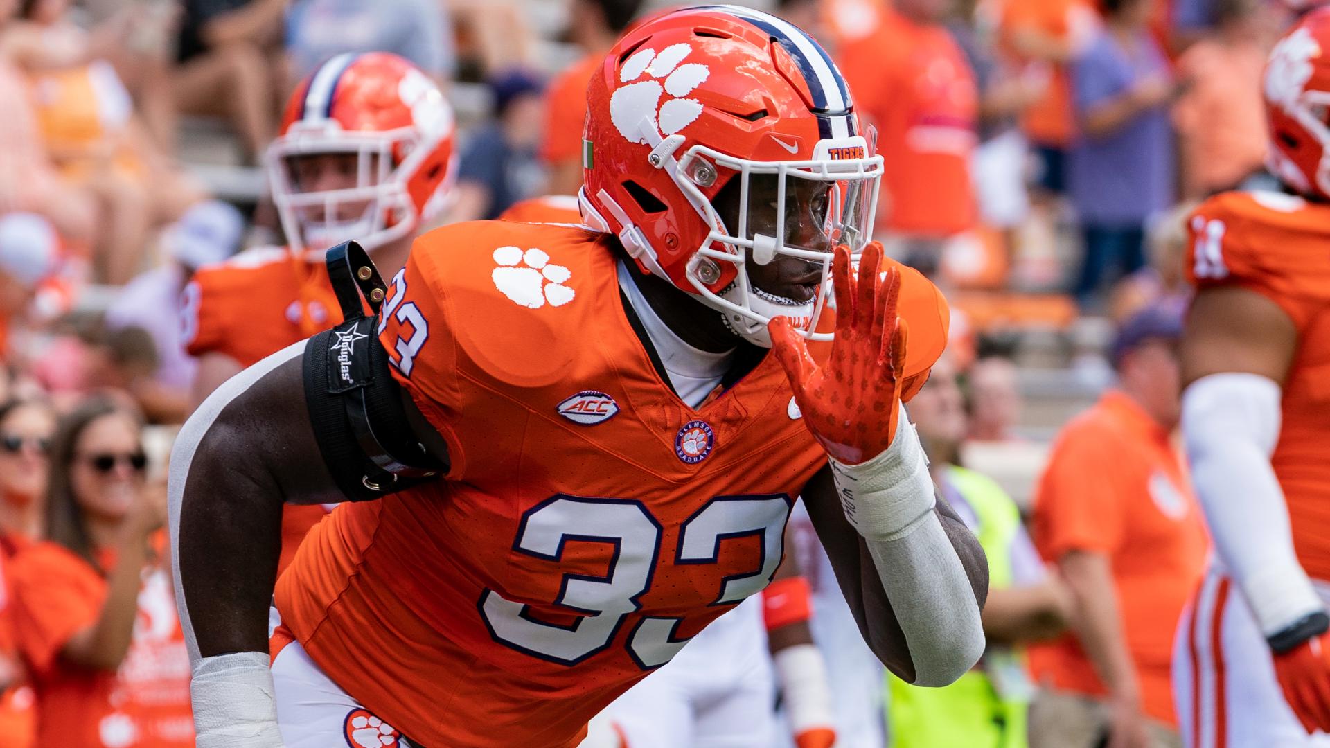 Clemson defensive lineman is one of the first off the board in the ...