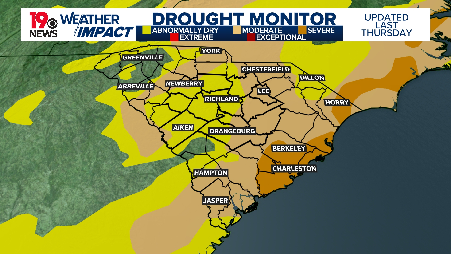 All South Carolina counties face drought conditions in May 2025 | wltx.com