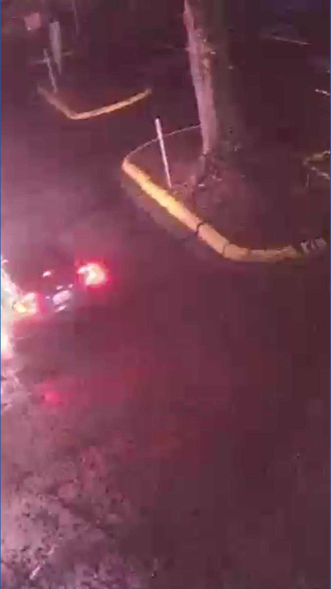 Video shows moment apparent incendiary weapon was fired at SC officer ...