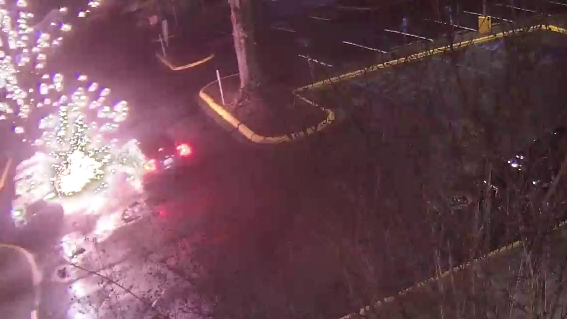 Video shows moment apparent incendiary weapon was fired at SC officer ...