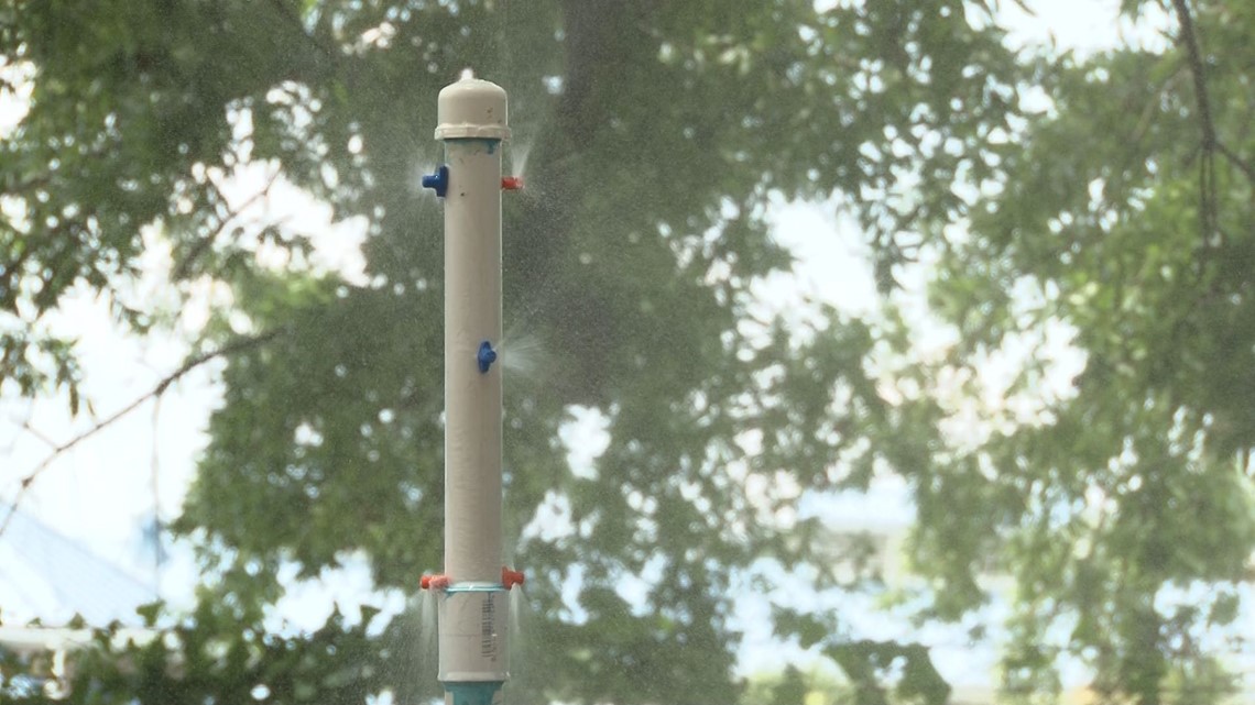 City of Columbia, South Carolina, opens misting stations | wltx.com