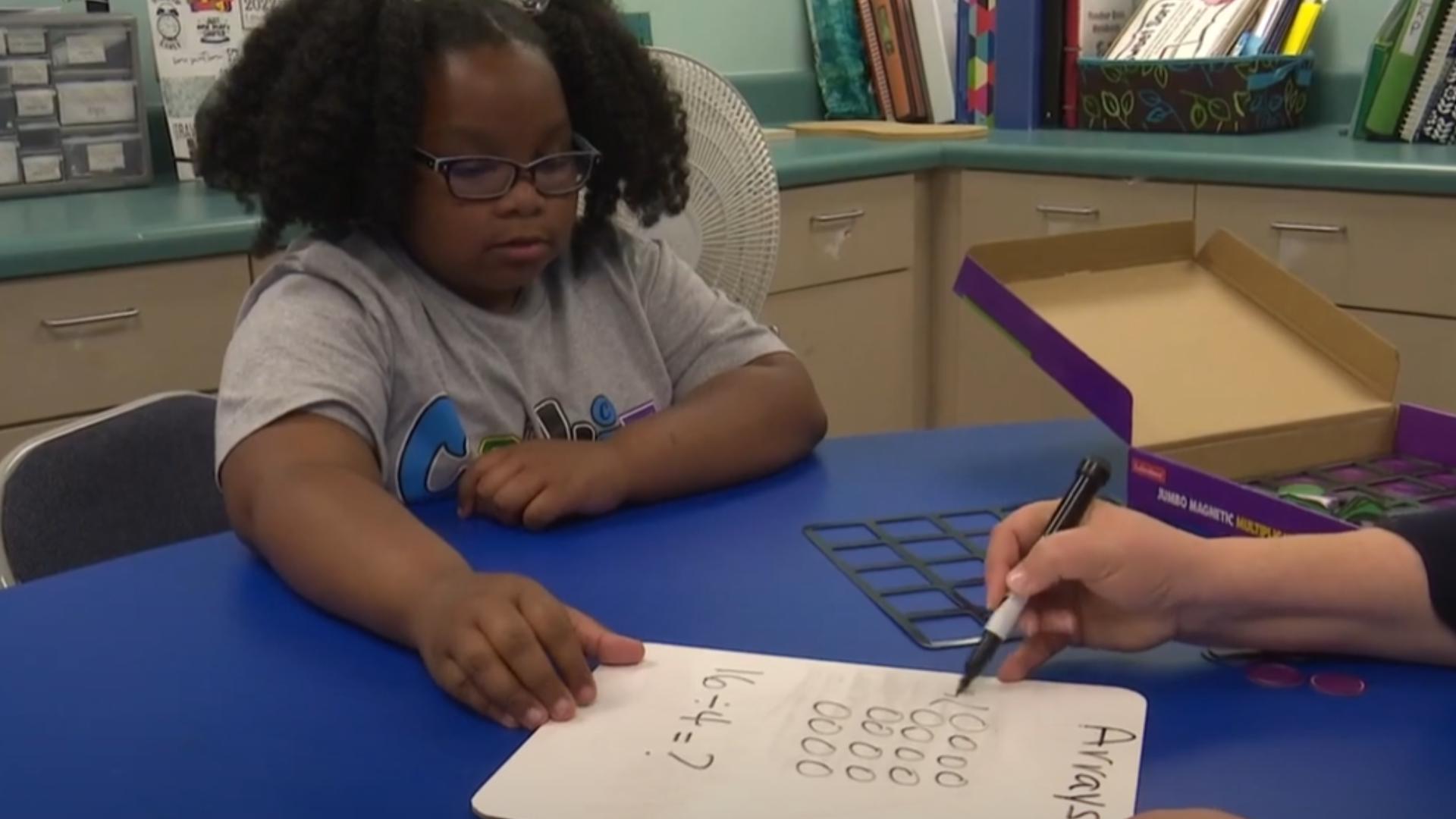 Richland One math interventionist helping students and parents learn ...