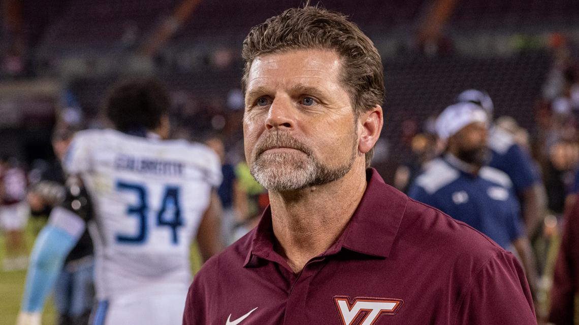 Virginia Tech fires coach Brent Pry after program's first 0-3 start ...