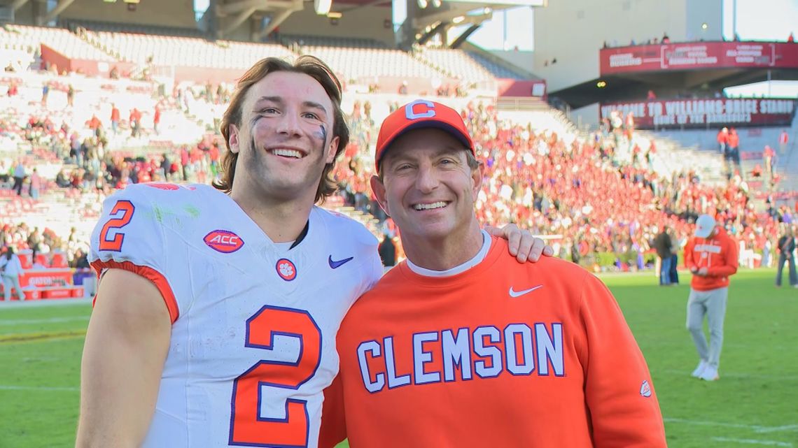 After the game - sights and sounds from the field after Clemson defeats ...