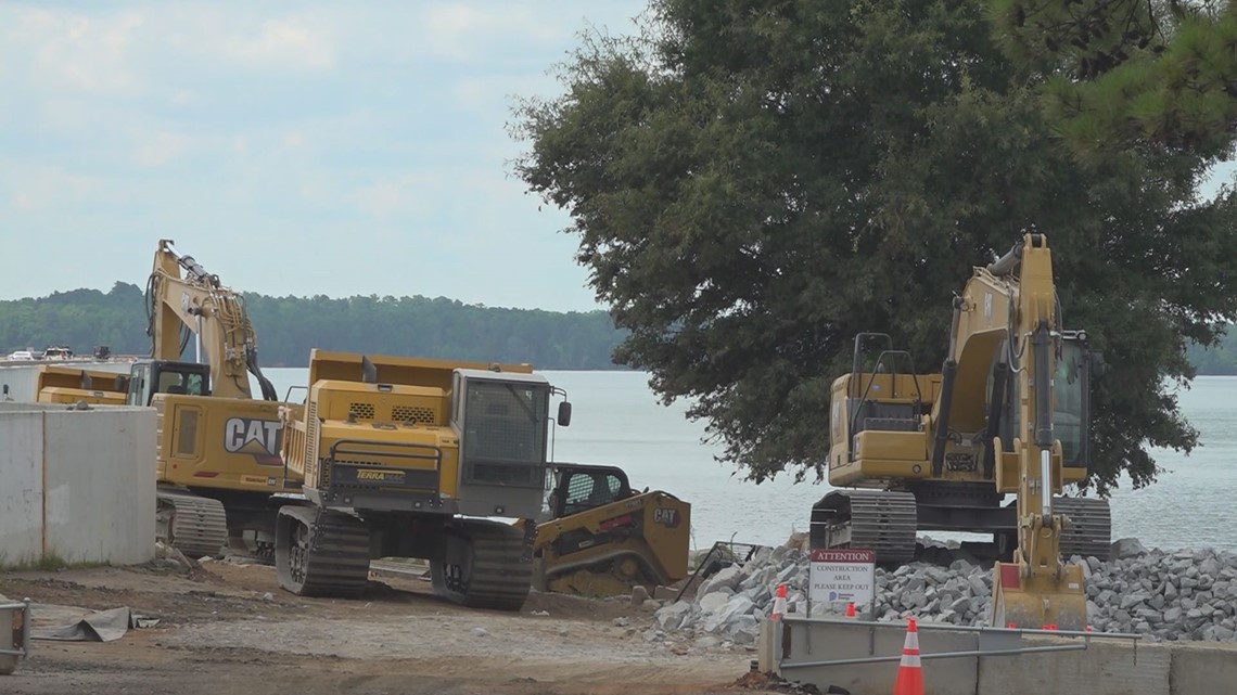 Lake Murray Dam Walkway closed for repairs | wltx.com