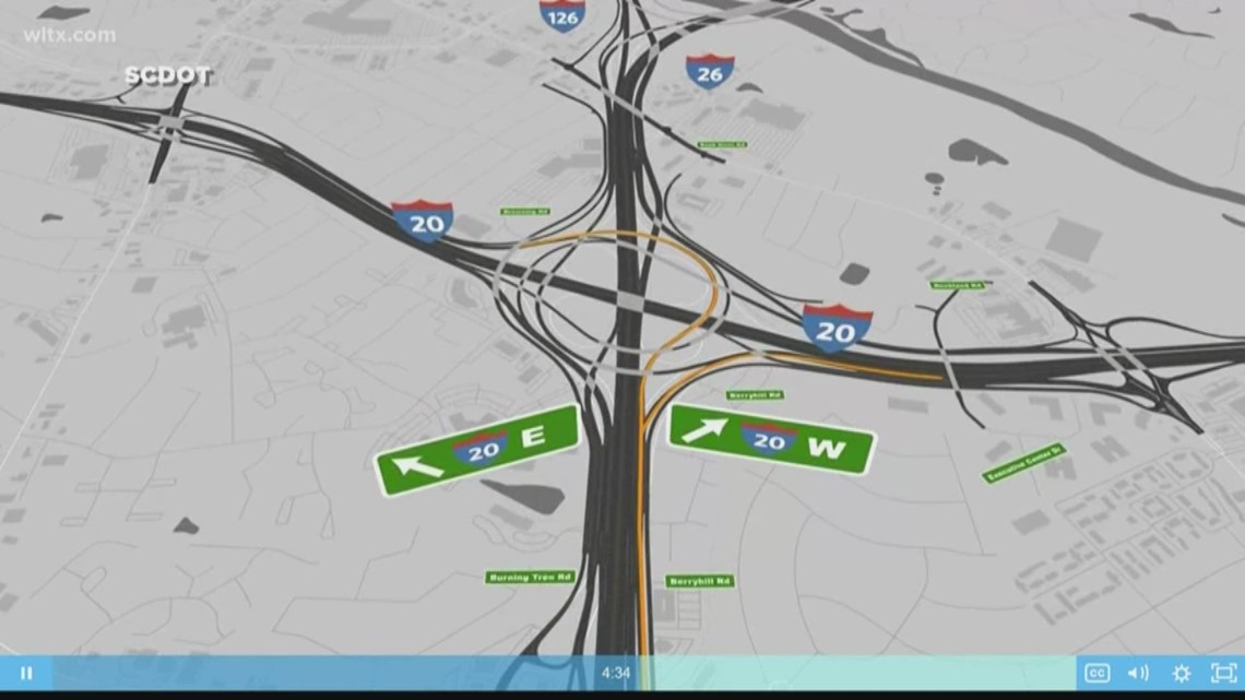 SCDOT gets federal approval for 'Malfunction Junction' overhaul | wltx.com