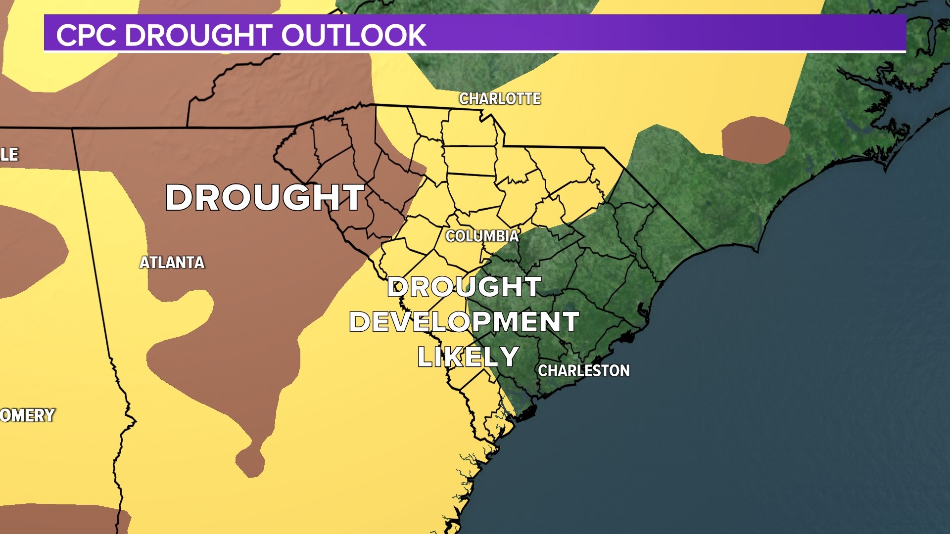 Dry weather and drought beginning to increase this Fall | wltx.com