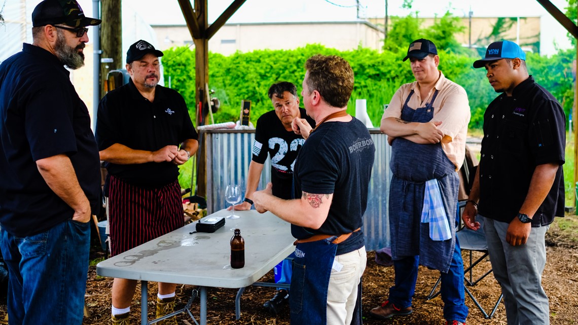 Veteran chefs serve dinner to support local military veterans | wltx.com