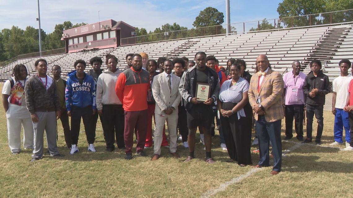 Jordan Avinger is a News19 Player of the Week | wltx.com