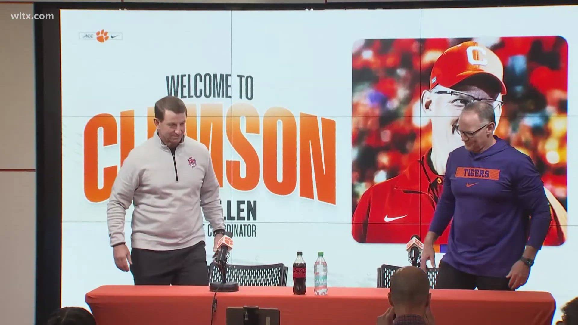 Clemson introduces new defensive coordinator Tom Allen | wltx.com