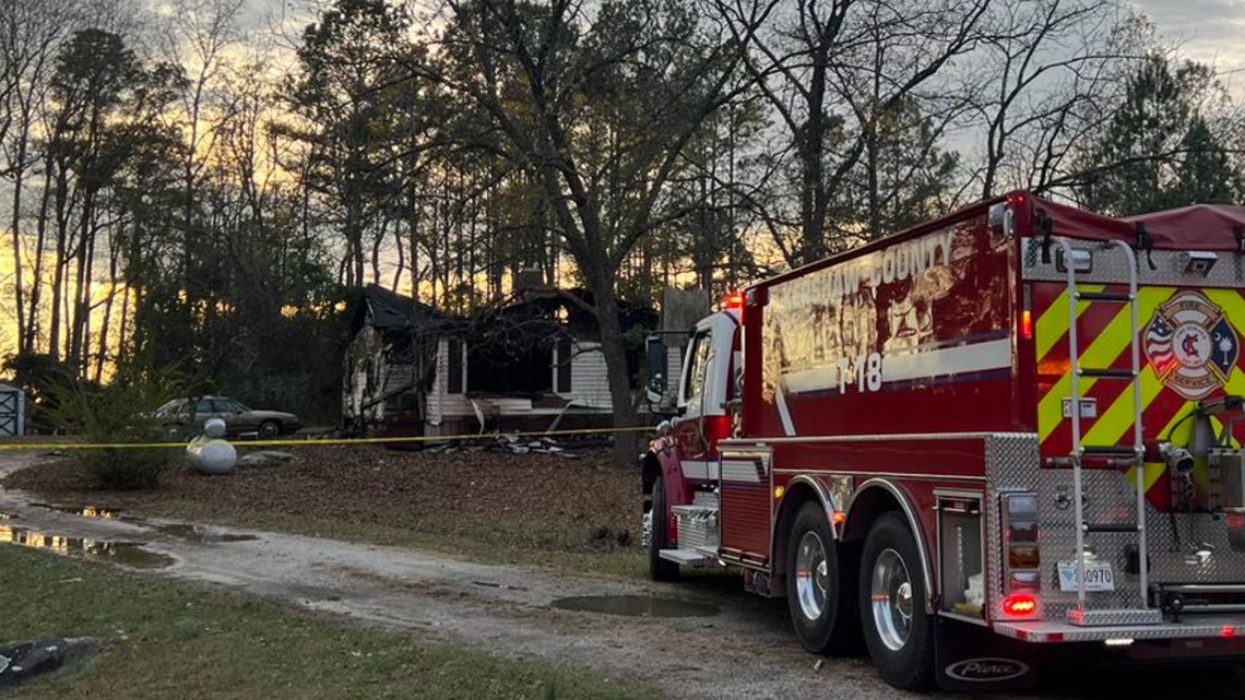 Kershaw County house fire on Stoneboro Road displaces two | wltx.com