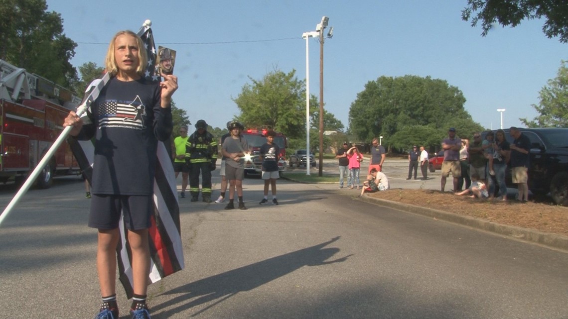 Running 4 Heroes honors fallen Irmo firefighter James Muller | wltx.com