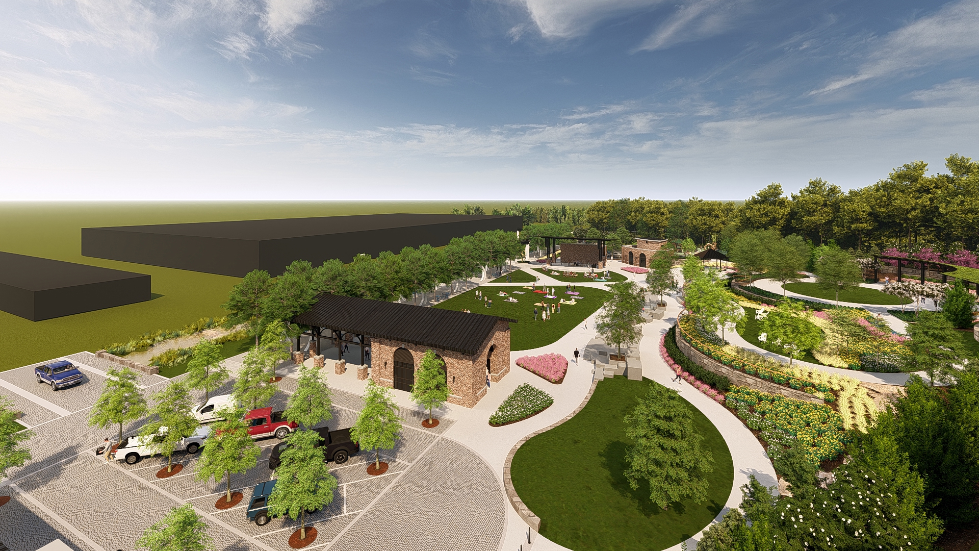 New designs show vision for $15 million Forest Acres park project ...