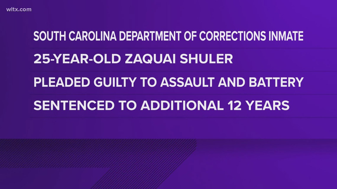 SCDC inmate pleads guilty of assault and battery of an employee at the ...
