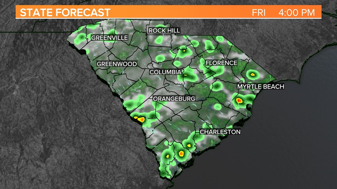 Hot, Humid South Carolina Friday Weather | wltx.com