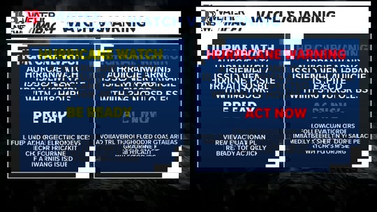 Hurricane Watch vs. Warning: Know the difference | wltx.com