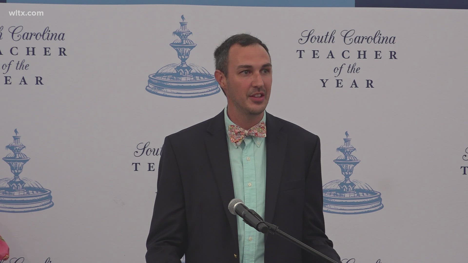 Corey Bedenbaugh wins 2026 South Carolina Teacher of the Year | wltx.com