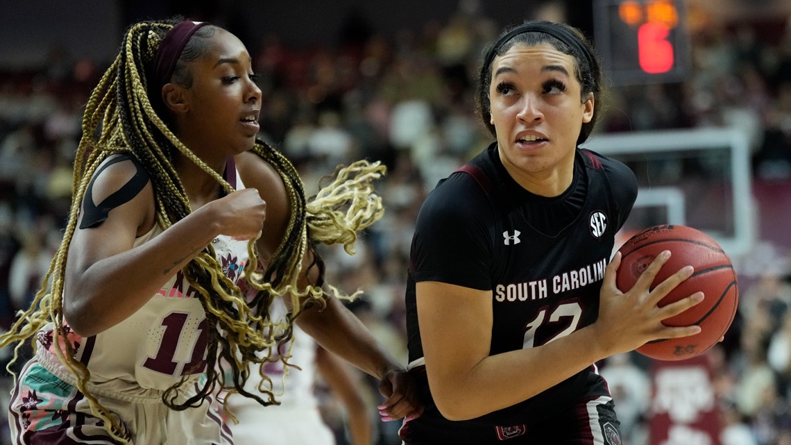 USC women Gamecocks bury Texas A&M | wltx.com