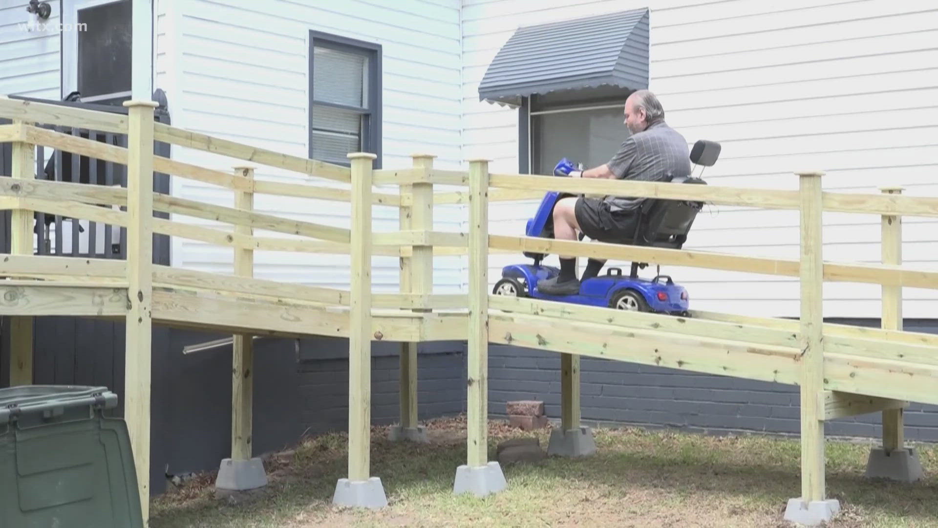 New ramp gives resident | wltx.com