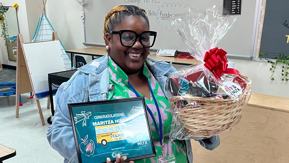 Maritza Hines with Bookman Road Elementary is a News19 Teacher of the ...