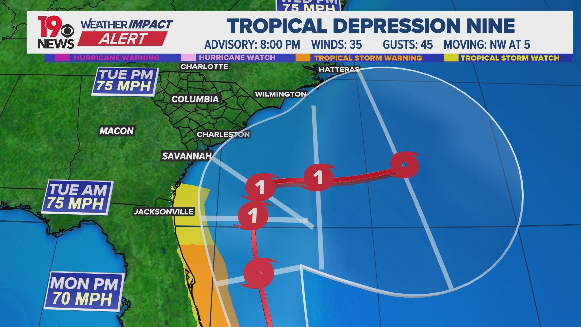 Imelda forecast shows possible South Carolina impacts next week | wltx.com