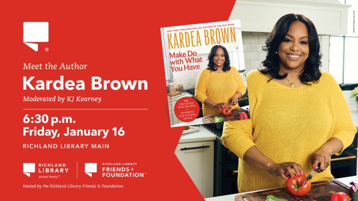 Food Network star Kardea Brown to speak at Richland Library in January ...