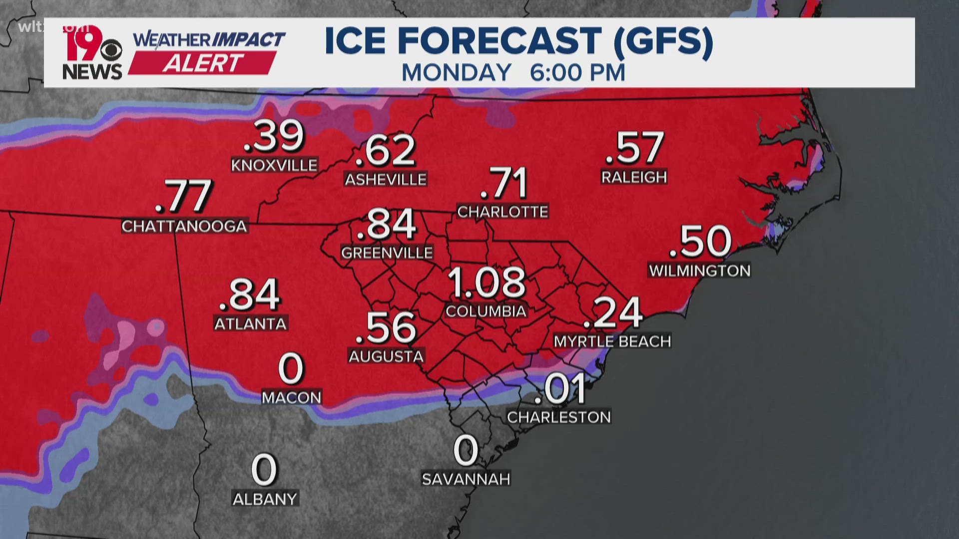 Why there’s still uncertainty with the weekend’s South Carolina winter ...